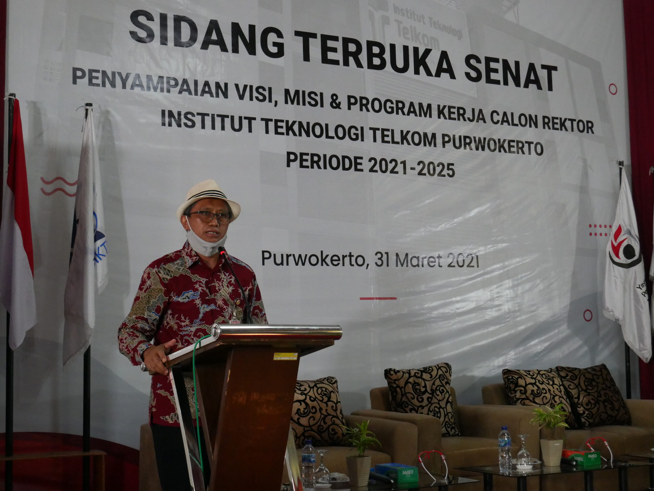 Sidang Terbuka Senat Pemilihan Rektor ITTP | Universitas Telkom Purwokerto