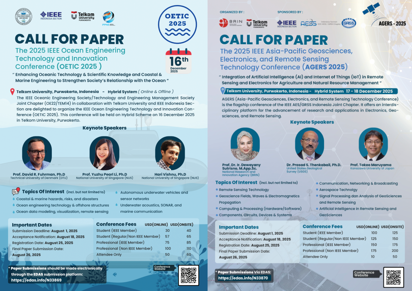 TUP Buka Call for Papers AGERS & OETIC 2025 dengan Peluang Publikasi ...